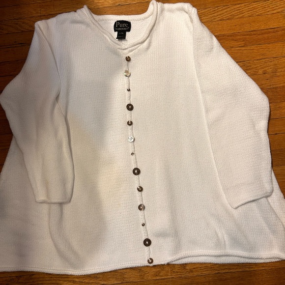 Pure Collection | Sweaters | Pure Handknit Sweater | Poshmark